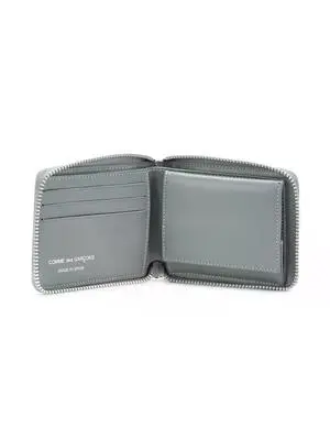 Comme Des Garçons Zip Around Wallet - Grey