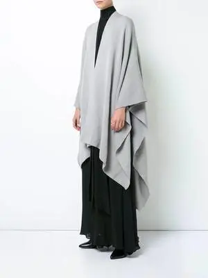 Voz Draped V-neck Cape
