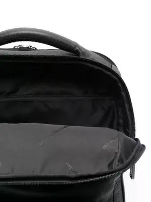 PIQUADRO Akron Leather Backpack