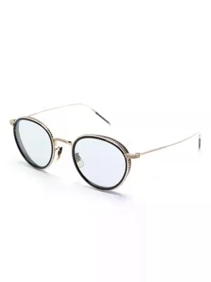 Oliver Spencer Tk-8 Round-frame Sunglasses
