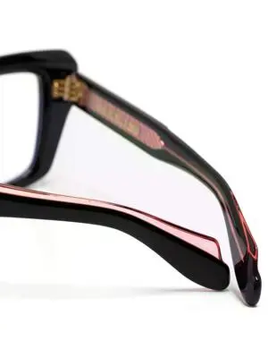 CUTLER & GROSS Square-frame Glasses - Black