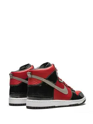 Nike Dunk High Premium Sneakers - Red