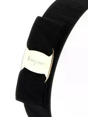 FERRAGAMO Vara Bow Headband - Black