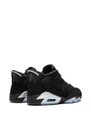 JORDAN Air 6 Retro Low Sneakers - Black