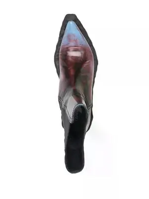 Camper Venga Leather Boots - Black