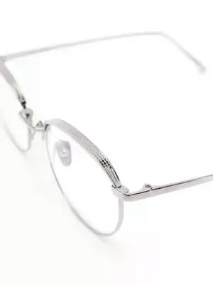 Linda Farrow Marlon Round Frame Eyeglasses