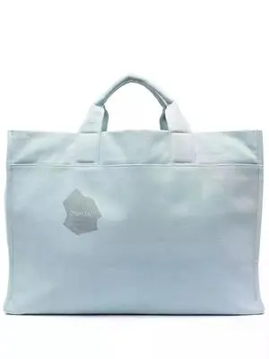 OBJECTS IV LIFE Logo-print Cotton Tote Bag - Grey