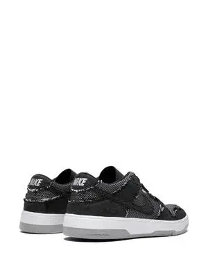 Nike X Medicom Sb Zoom Dunk Low Elite Qs Sneakers - Black