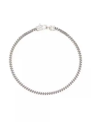 Tom Wood Curb M Bracelet - Silver