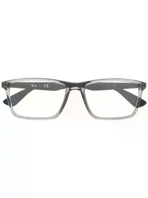 Ray-ban Square Frame Glasses - Blue