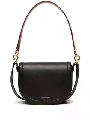 Bally Logo-stamp Leather Shoulder Bag