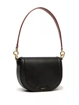 Bally Logo-stamp Leather Shoulder Bag
