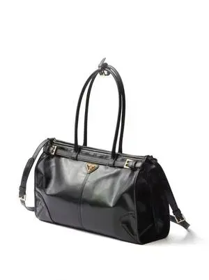 Prada Large Bonnie Tote Bag - Black
