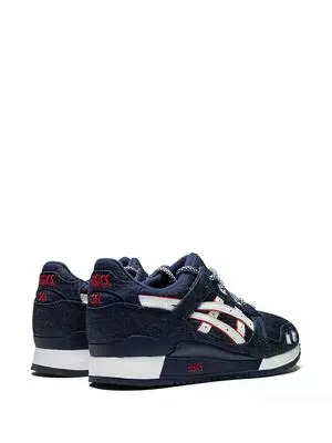 Asics Gel-lyte Iii Selvedge Denim Sneakers - Blue
