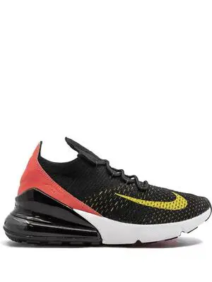 Nike Air Max 270 Flyknit Sneakers - Black