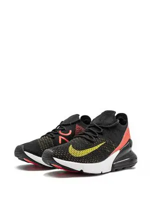 Nike Air Max 270 Flyknit Sneakers - Black