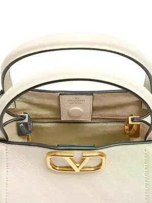 Valentino Garavani Alltime Leather Tote Bag
