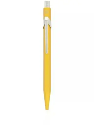 CARAN D'ACHE Logo-engraved Ballpoint Pen - Yellow
