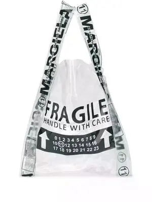 MAISON MARGIELA Fragile Shopper Tote - Black