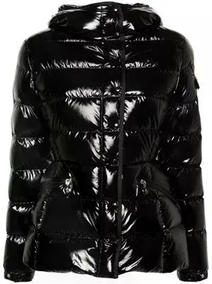 Moncler Barante Padded Hooded Jacket - Black
