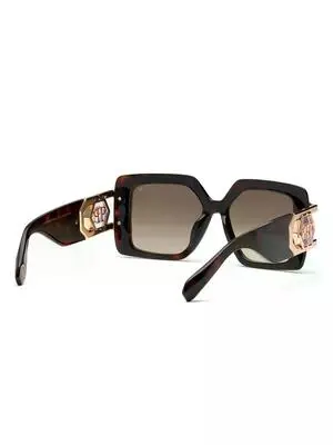 Philipp Plein Hera Square Frame Sunglasses