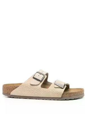 BIRKENSTOCK Sandcastle Leather Sandals - Neutrals
