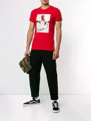 Supreme Gucci Mane Photo-print T-shirt - Red