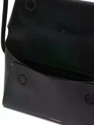 JIL SANDER Folded Leather Shoulder Bag