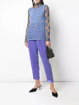 Voz Sleeveless Knitted Top