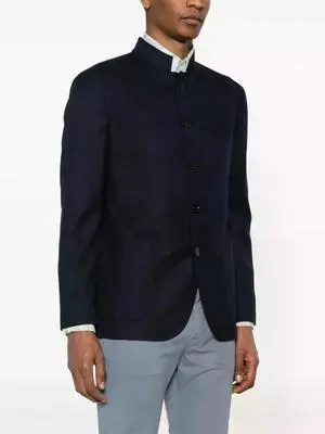 Boglioli Band-collar Blazer