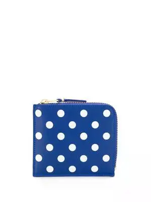 Comme Des Garçons Dotted Pattern Wallet