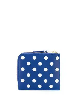 Comme Des Garçons Dotted Pattern Wallet