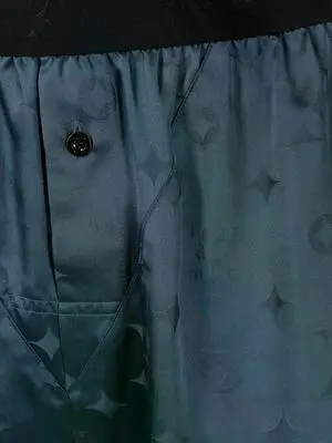 FLEUR DU MAL Silk Boxer Shorts