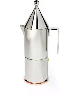 ALESSI La Conica Coffee Maker - Silver