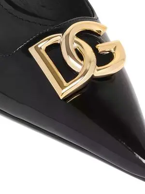Dolce & Gabbana Logo-plaque Leather Pumps