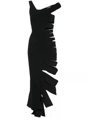 MUGLER Bandage Knit Dress