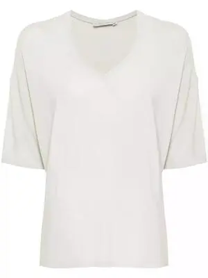Le Tricot Perugia Frill T-shirts For Women