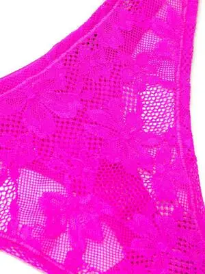 FLEUR DU MAL Le Stretch Lace Thong