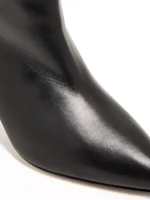 Paris Texas 60mm Gaia Leather Boots - Black
