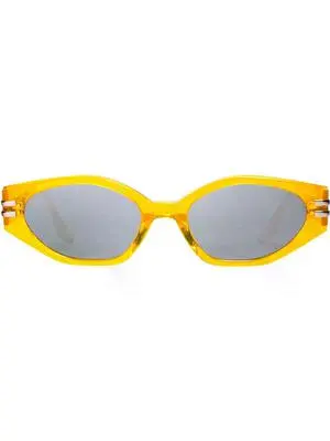 GENTLE MONSTER Ghost Y2 Oval Frame Sunglasses
