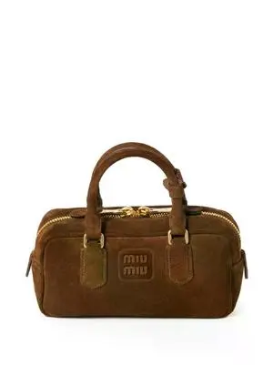 Miu Miu Arcadie Suede Tote Bag