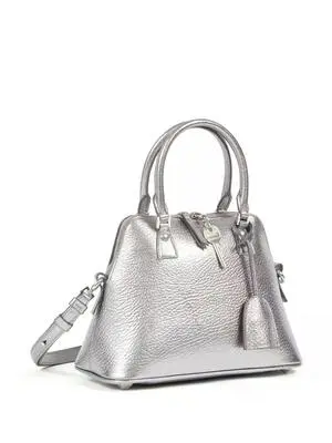 MAISON MARGIELA 5ac Classique Tote Bag - Silver
