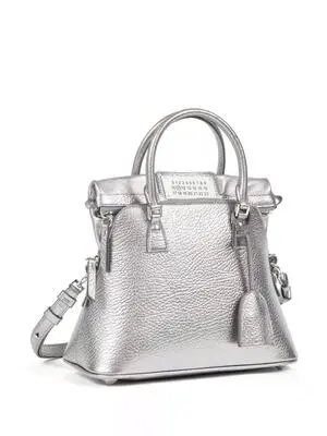 MAISON MARGIELA 5ac Classique Tote Bag - Silver