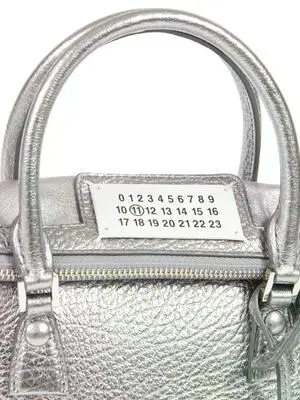 MAISON MARGIELA 5ac Classique Tote Bag - Silver