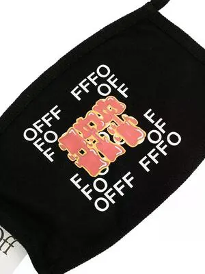 Off-White Logo-print Cotton Face Mask