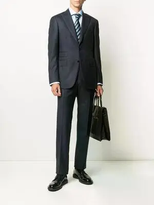 FINAMORE 1925 Poplin Dress Shirt