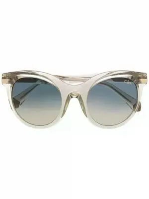Cazal Round-frame Sunglasses - Neutrals