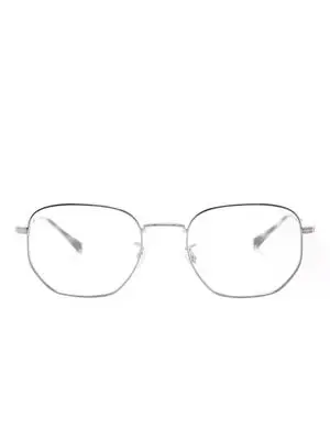 Ray-ban Geometric-frame Glasses - Silver