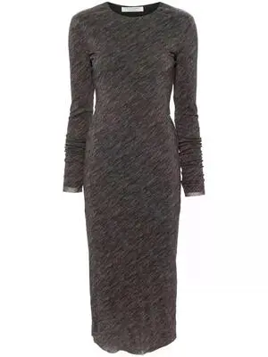 Philosophy Di Lorenzo Serafini Tulle Midi Dress - Grey