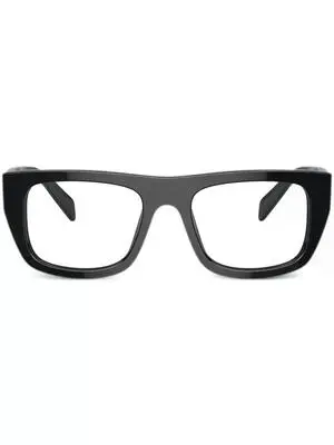 Prada Rectangle-frame Glasses - Black